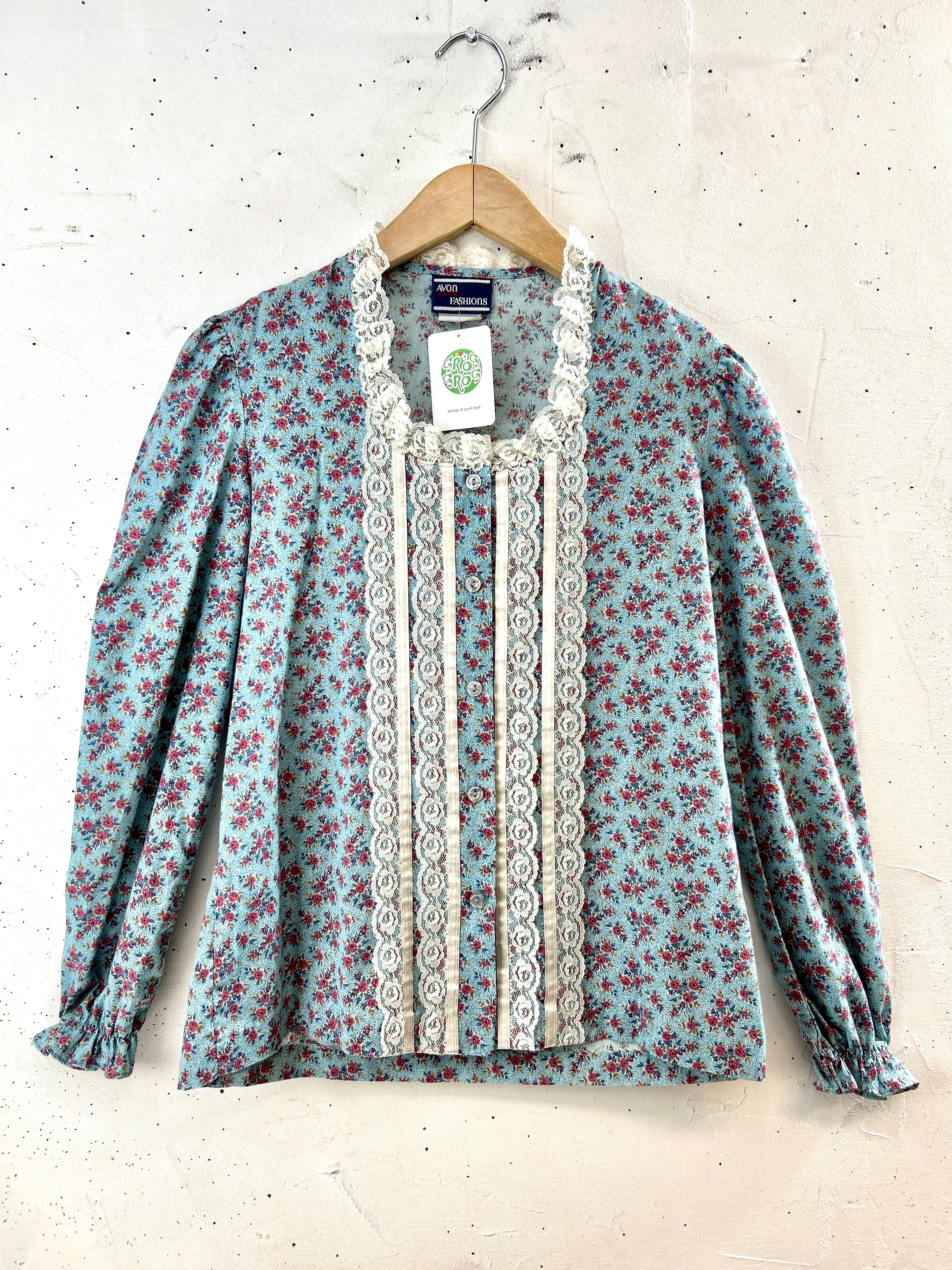 Vintage Blouse 〜AVON〜 UNION TICKET [H30897] – GROGGROG